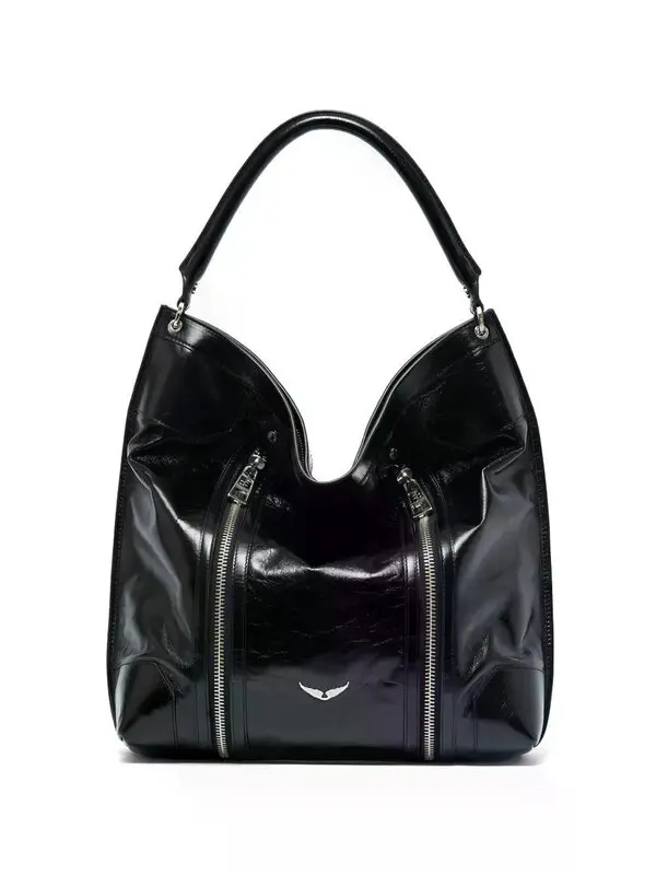 Zadig&Voltaire Sunny Patent Leather Shoulder Bag
