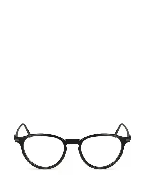 FERRAGAMO Round-frame Glasses - Black
