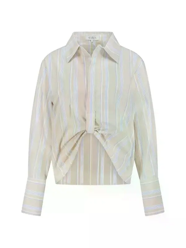 HEVRON Paola Shirt - Neutrals