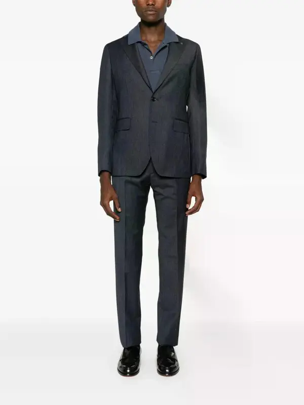 Tagliatore Montecarlo Single-breasted Suit - Blue