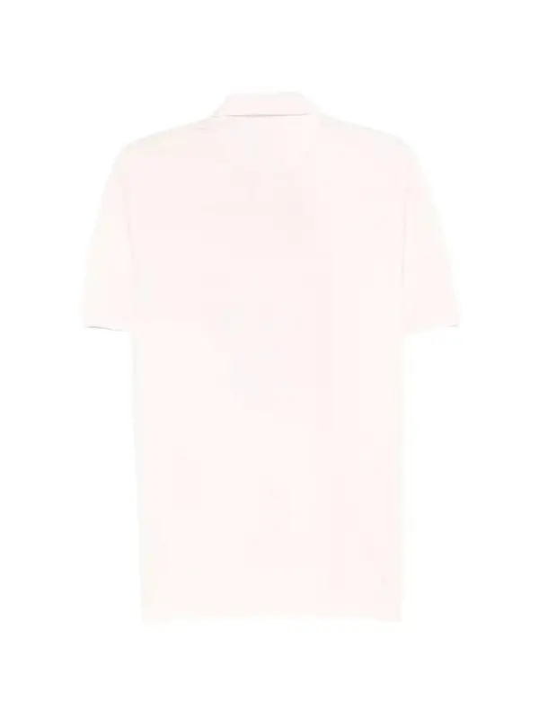 Fedeli Short-sleeve Polo Shirt - Pink