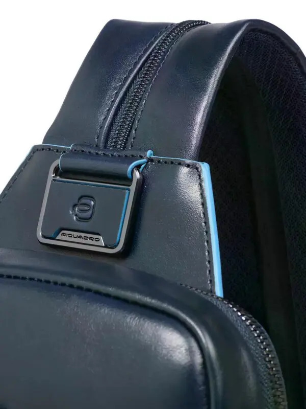 PIQUADRO Convertible Leather Backpack
