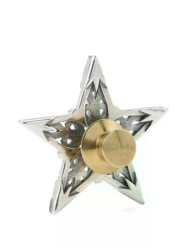 Emanuele Bicocchi Stella Star Brooch