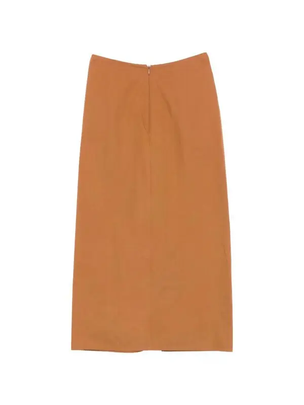 MERCI Gathered Midi Skirt