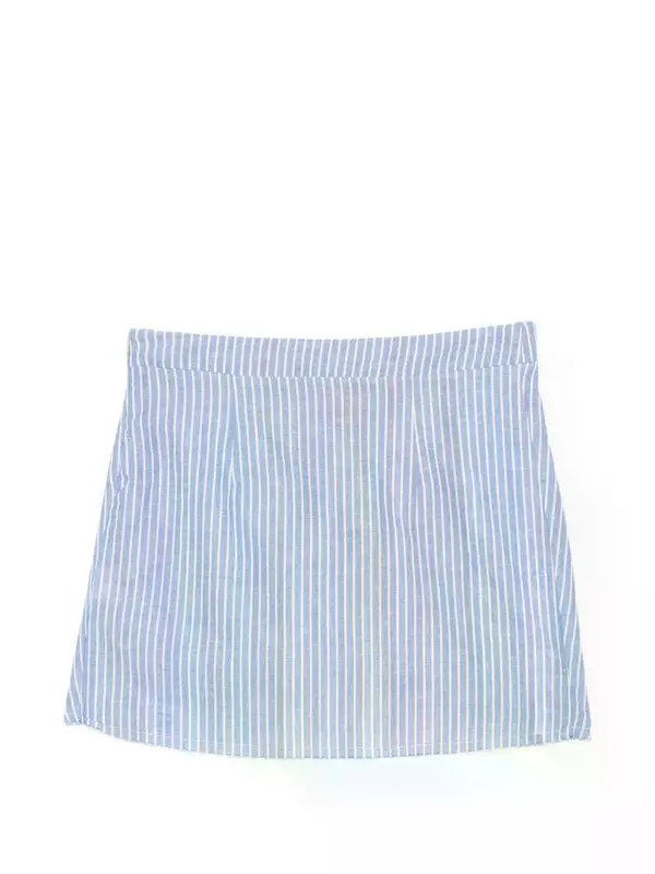 MERCI Striped Pleated Skirt