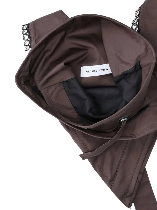 KIKO KOSTADINOV Kest Shoulder Pouch - Brown