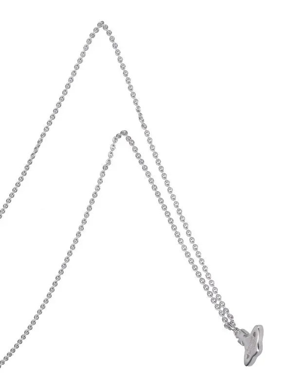 VIVIENNE WESTWOOD Orb" Logo Charm Necklace
