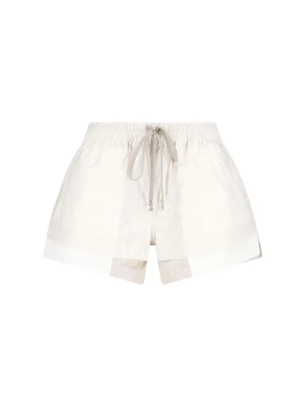 Rick Owens Shorts "fox Boxer - Cream