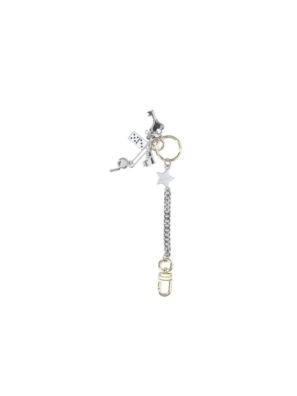 Marc Jacobs Cluster Charm Keychain - Silver