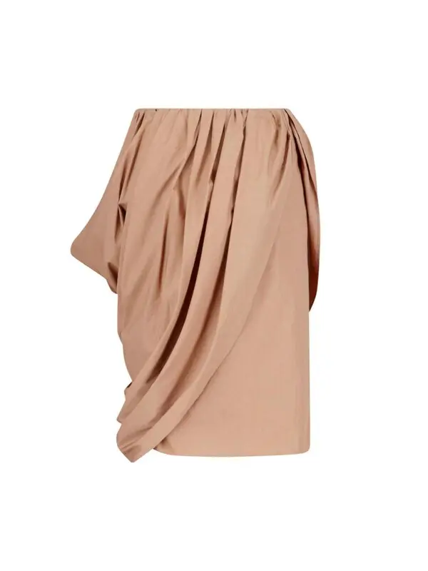 Chloé Wrap Midi Skirt - Pink