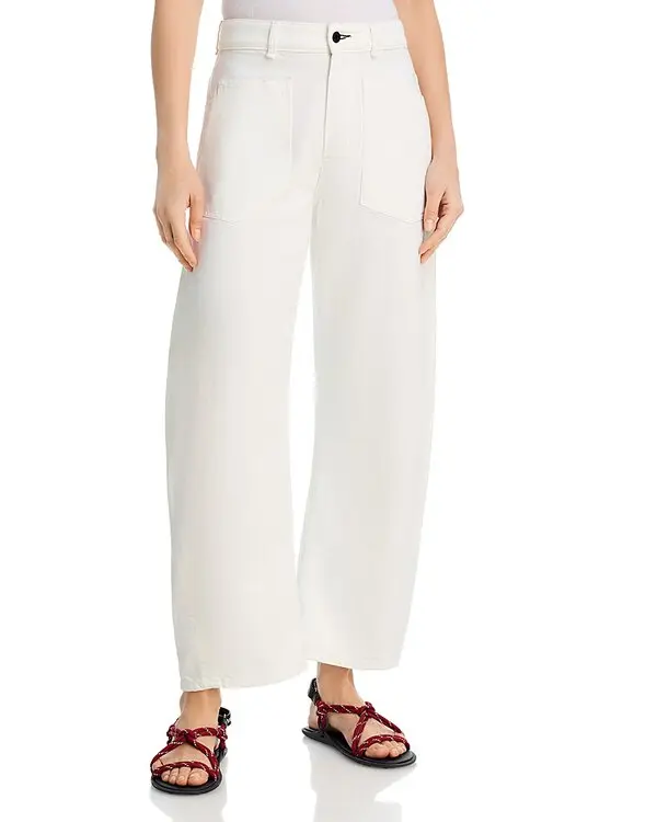 ASKK NY High Rise Twisted Barrel Jeans