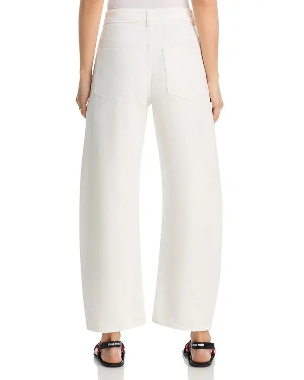 ASKK NY High Rise Twisted Barrel Jeans