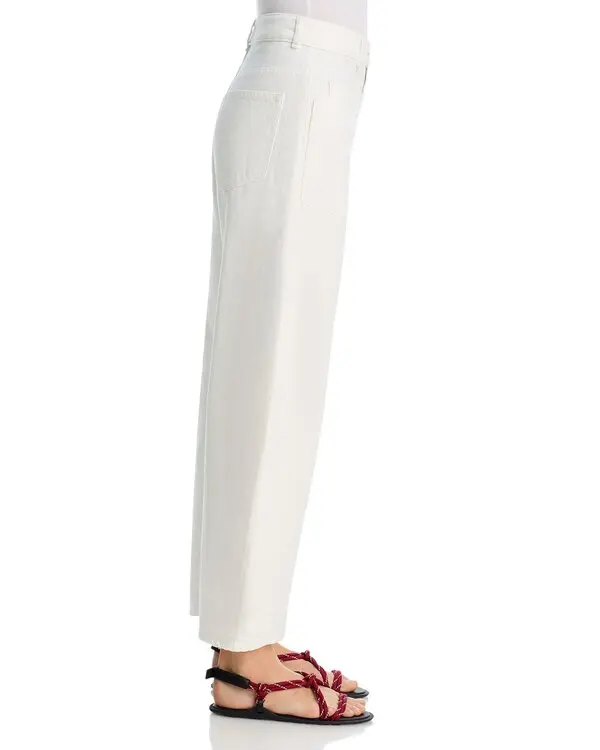 ASKK NY High Rise Twisted Barrel Jeans