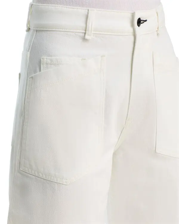 ASKK NY High Rise Twisted Barrel Jeans