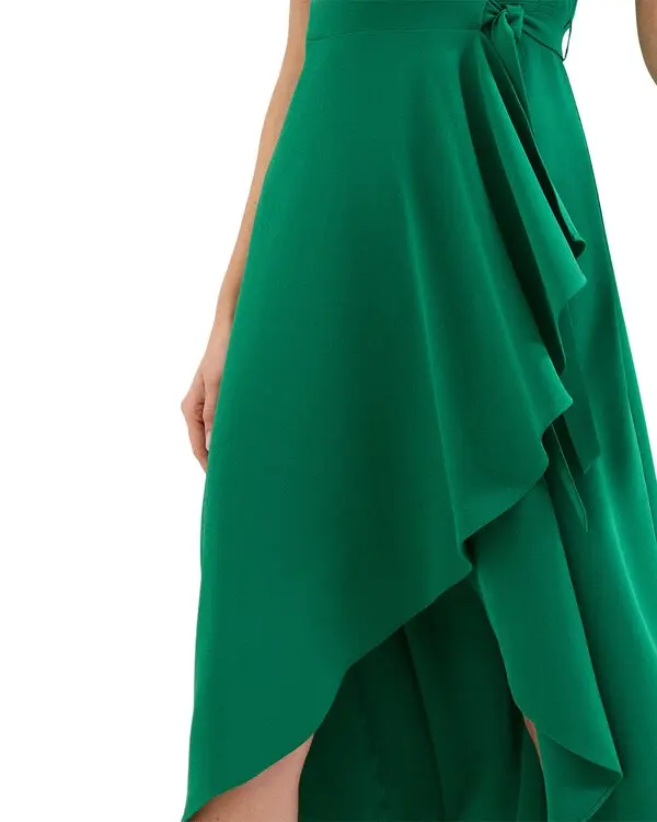 PHASE EIGHT Julissa Emerald Wrap Midi Dress - Green
