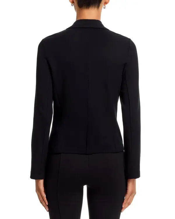 Majestic Filatures French Terry Three Button Blazer - Noir