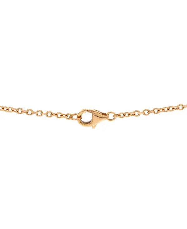 CARTIER Love Interlocking 18k Rose Gold Necklace