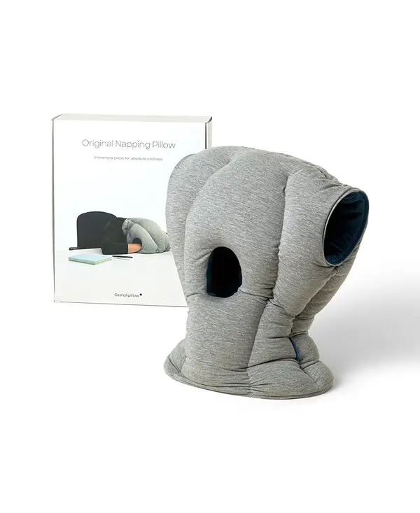UNCOMMON GOODS Nap Anywhere Pillow Studio Banana - Gray