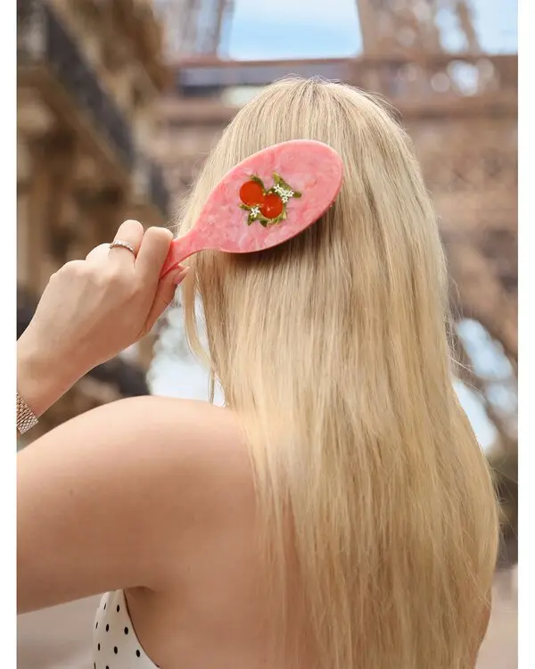 SOLAR ECLIPSE Large Amazing Hair Day Brush Orange Blossom - No Color