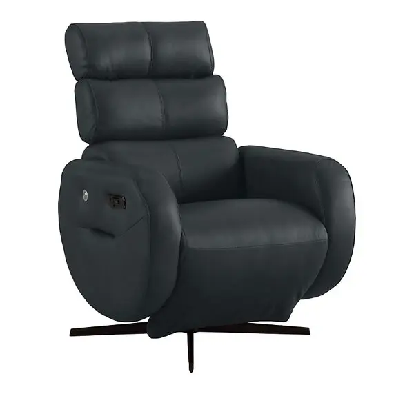 CHATEAU D'AX Spira Swivel Power Recliner - Blue