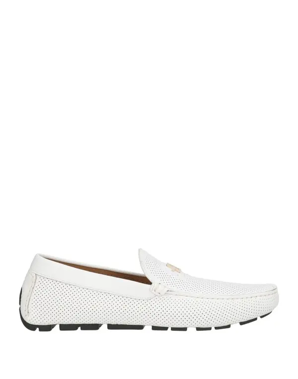 BALDININI Loafers In Calfskin Leather - White