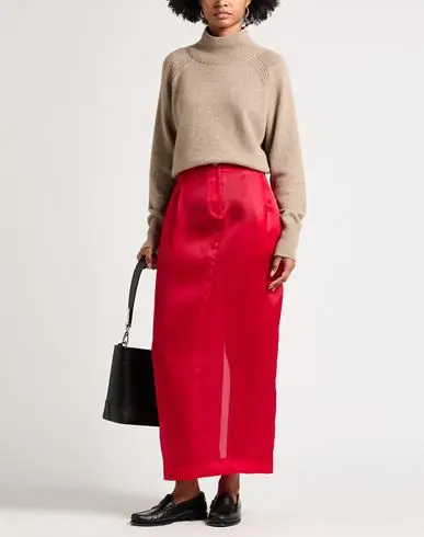 Khaite Maxi Silk Skirt