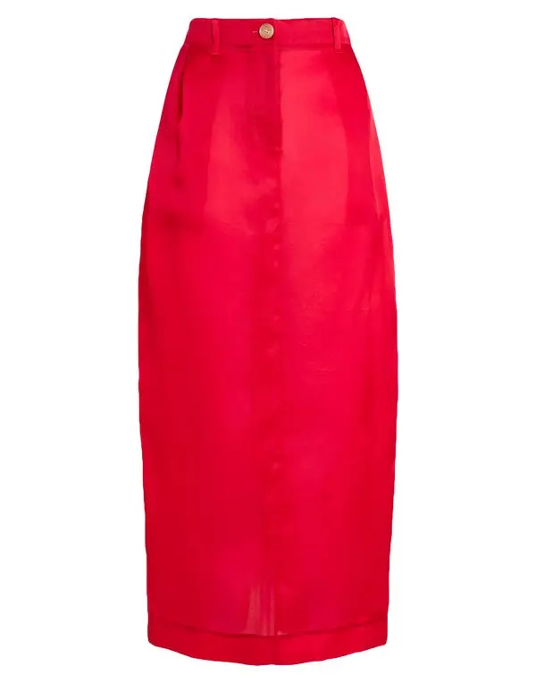Khaite Maxi Silk Skirt