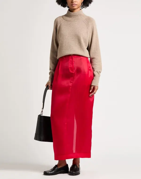 Khaite Maxi Silk Skirt