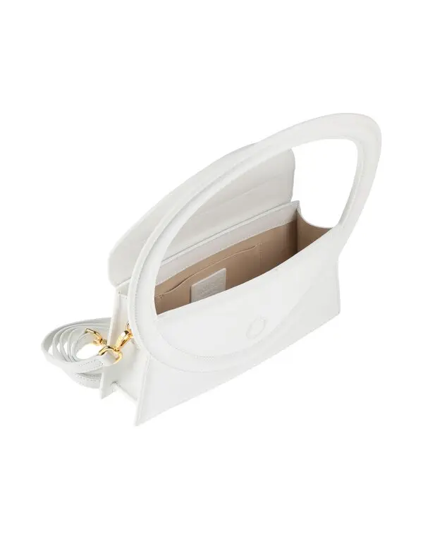Jacquemus Handbag In Leather - White