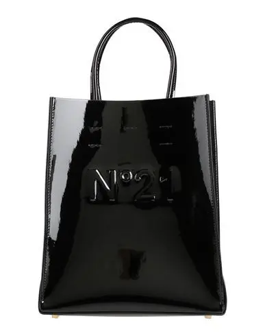 N°21 Leather Tote - Black