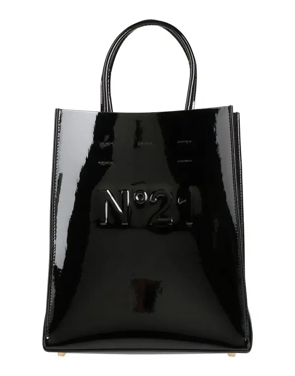N°21 Leather Tote - Black