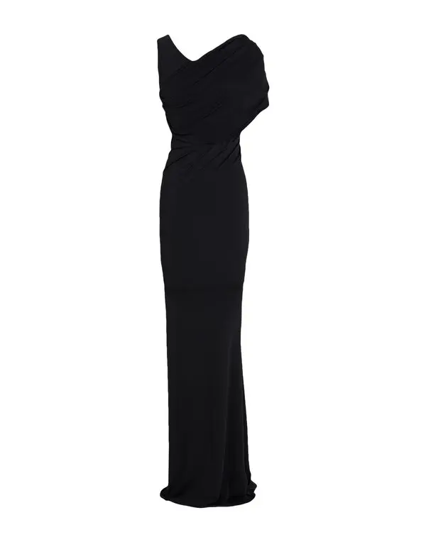Rick Owens Viscose Blend Maxi Dress - Black