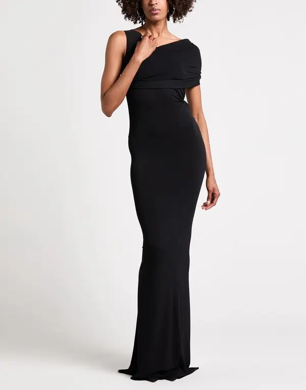 Rick Owens Viscose Blend Maxi Dress - Black