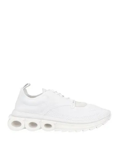 FERRAGAMO Soft Leather And Textile Fiber Sneakers