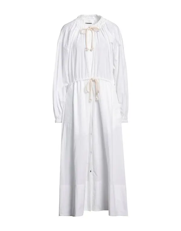 JIL SANDER Cotton Maxi Dress