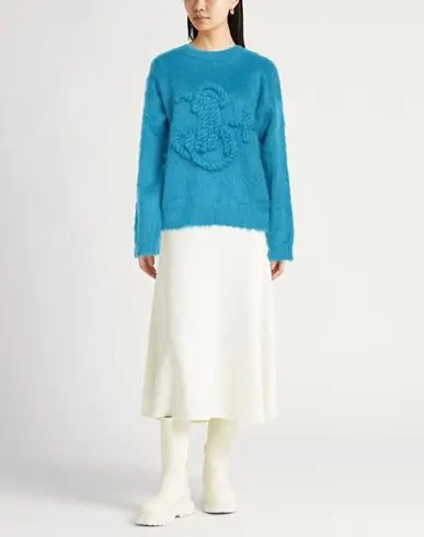 JIL SANDER Mohair Wool Blend Sweater