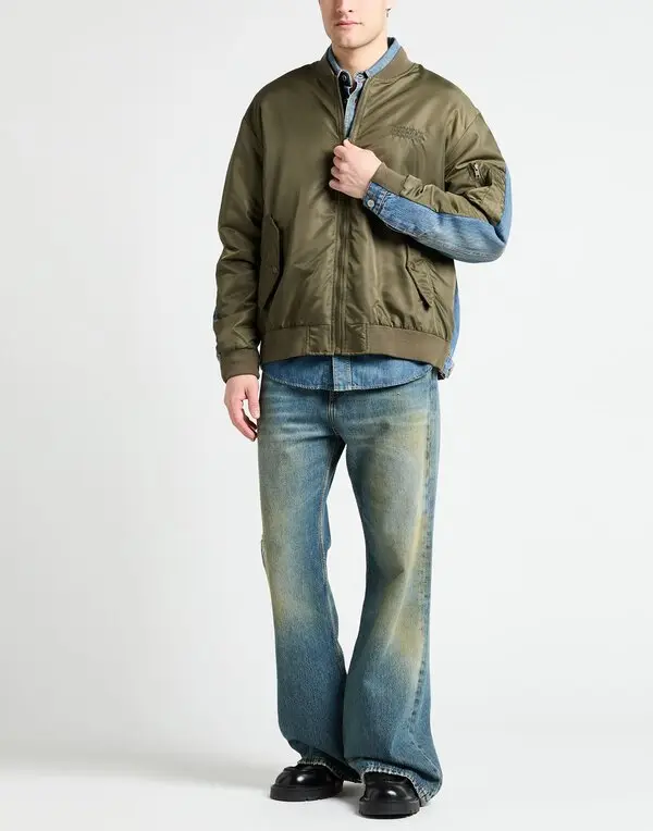 MAISON MARGIELA Military Two-tone Bomber Jacket