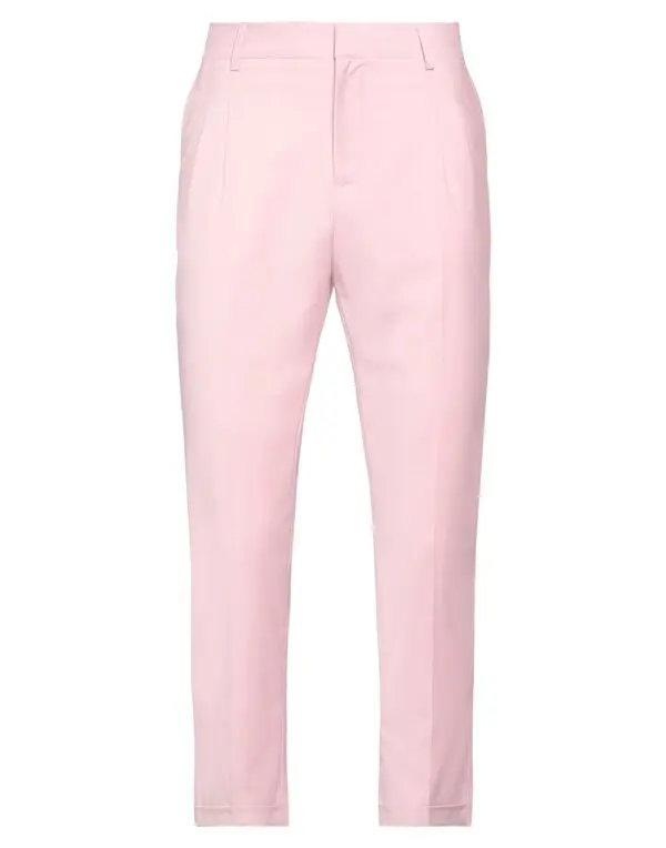 DANIELE ALESSANDRINI Tailored Cropped Pants - Pink