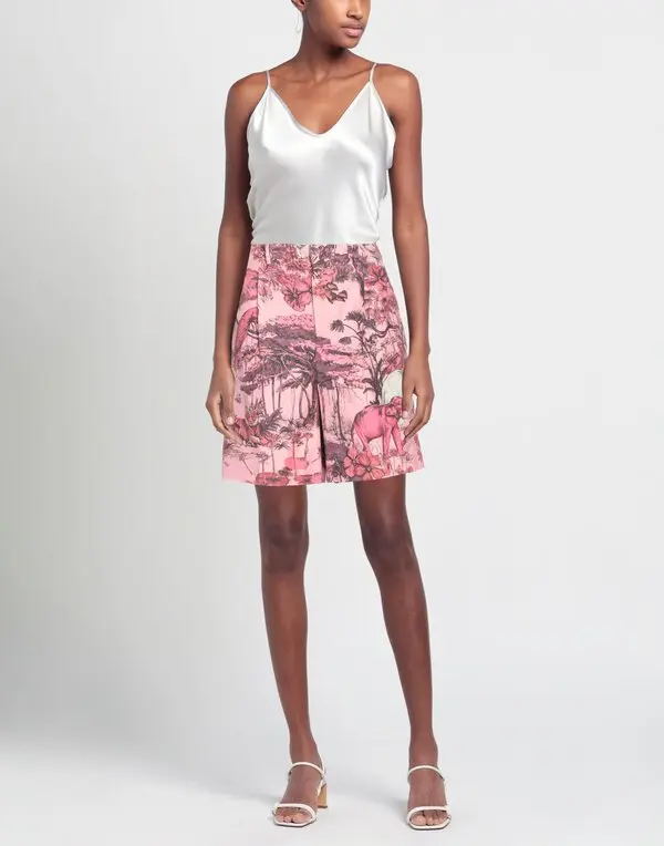 Dior Printed Cotton And Silk Shorts