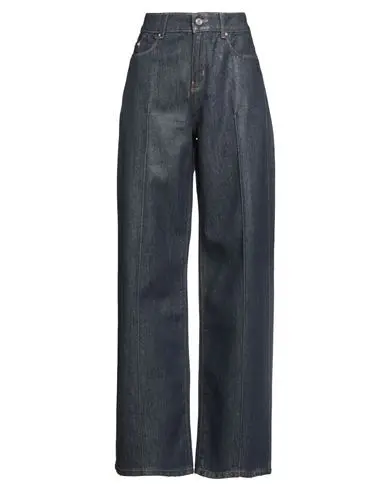 Karl Lagerfeld Straight Leg Jeans With Coated Effect