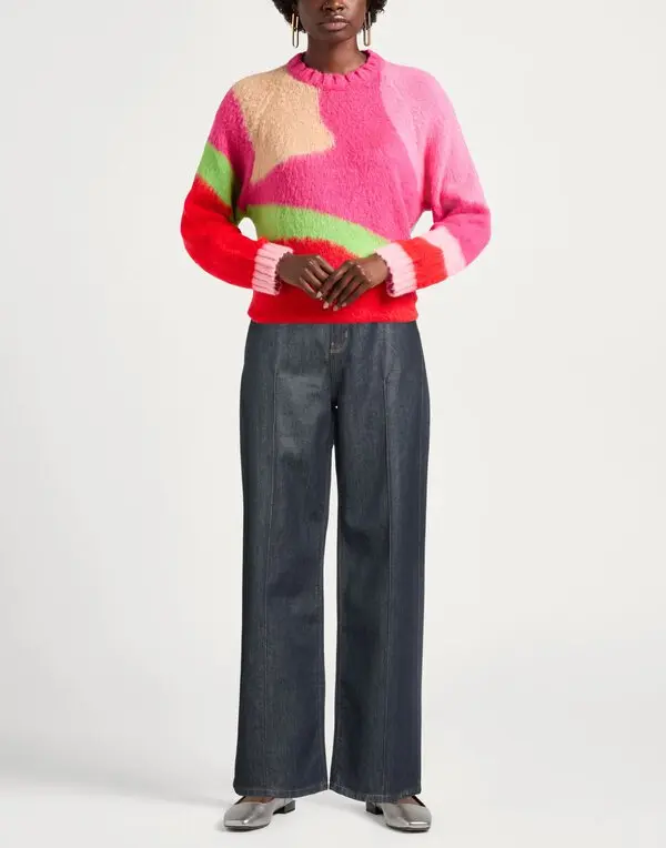 Karl Lagerfeld Straight Leg Jeans With Coated Effect