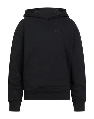 Amiri Cotton-elastane Fleece Sweatshirt - Black