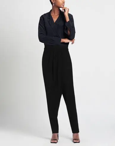 Emporio Armani Virgin Wool Straight Leg Pants