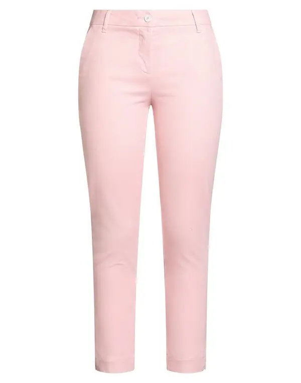 WHITE WISE Skinny Fit Mid-rise Pants