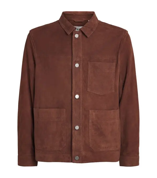 WAX LONDON Suede Robin Chore Jacket