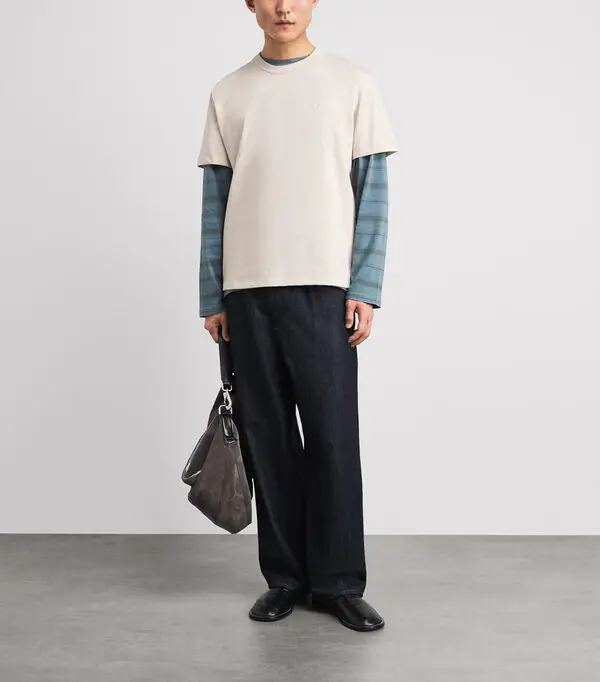 A.p.c. Cotton Logo T-shirt - Ivory