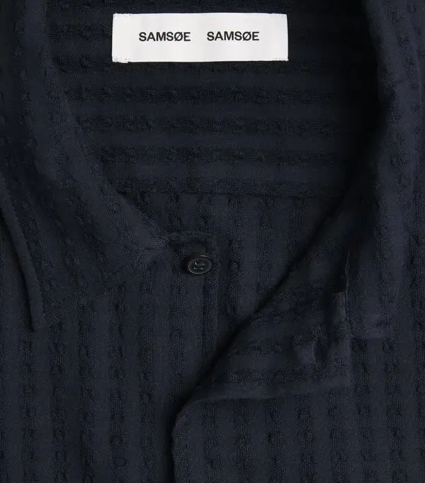 SAMSØE SAMSØE Stretch-cotton Avan Shirt