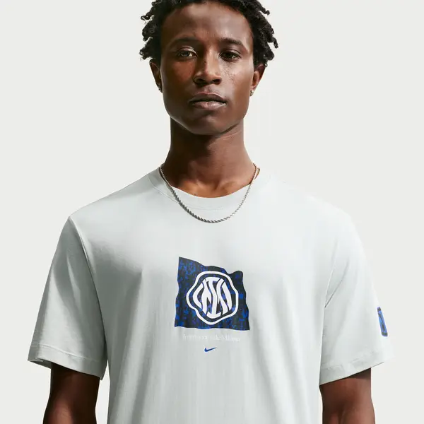 Nike Inter Milan Soccer T-shirt - Grey