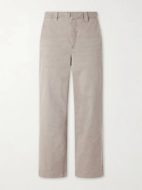 MFPEN Commission Straight-leg Cotton Trousers