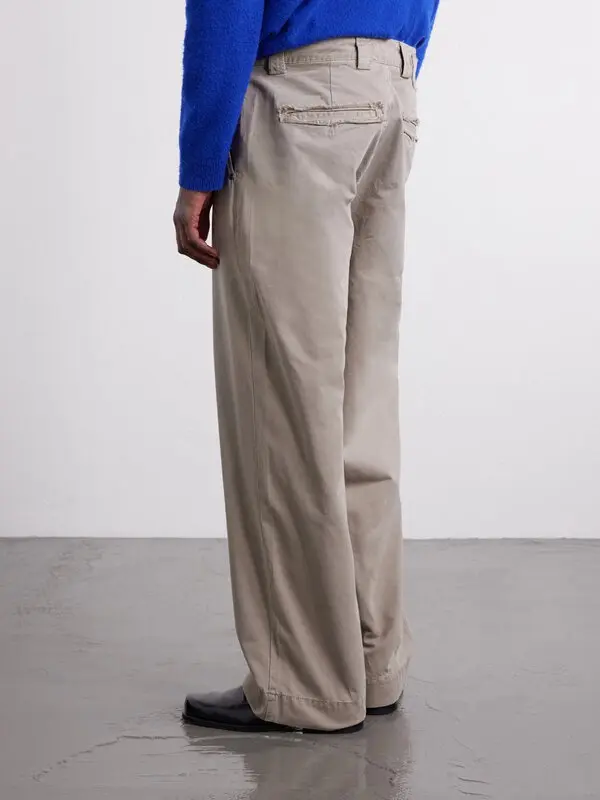 MFPEN Commission Straight-leg Cotton Trousers
